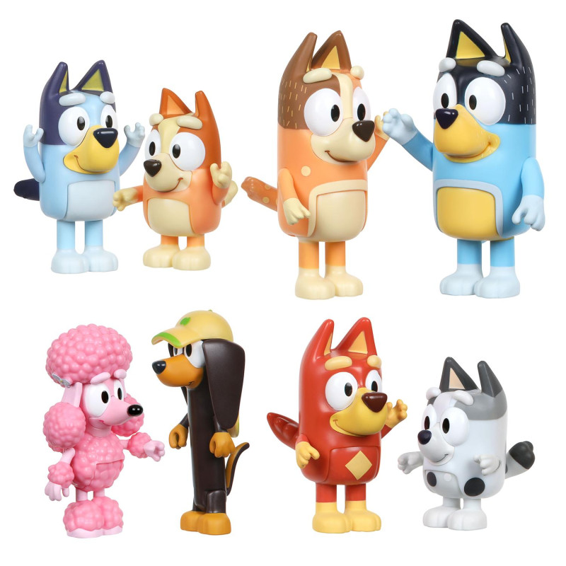 Bluey Family & Friends - LELUT - Kidsdreamstore.fi
