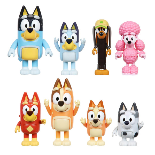 Bluey Family & Friends - LELUT - Kidsdreamstore.fi