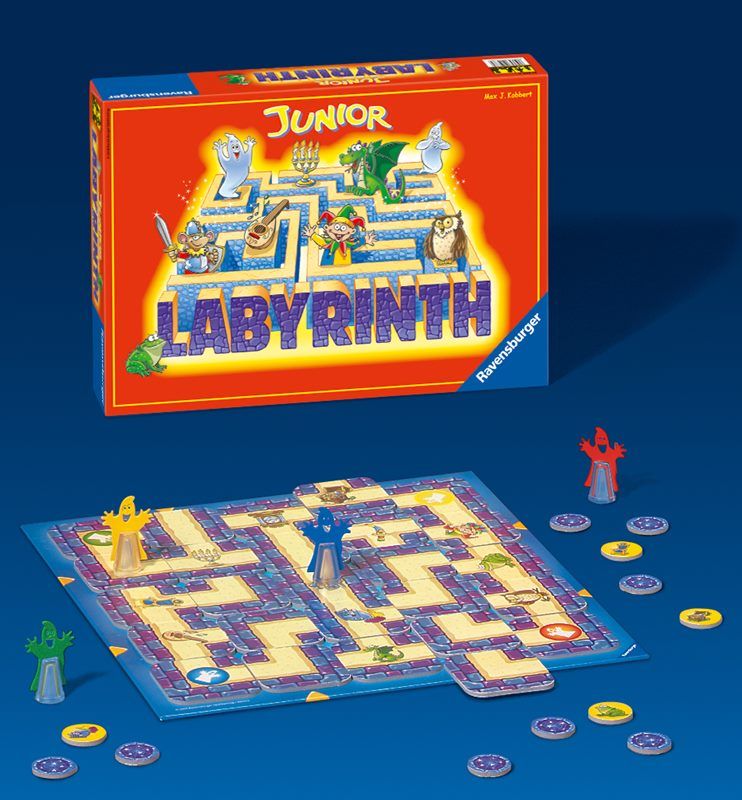 Ravensburger Junior Labyrinth, Lasten pelit - Lasten pelit - Lautapelit ...