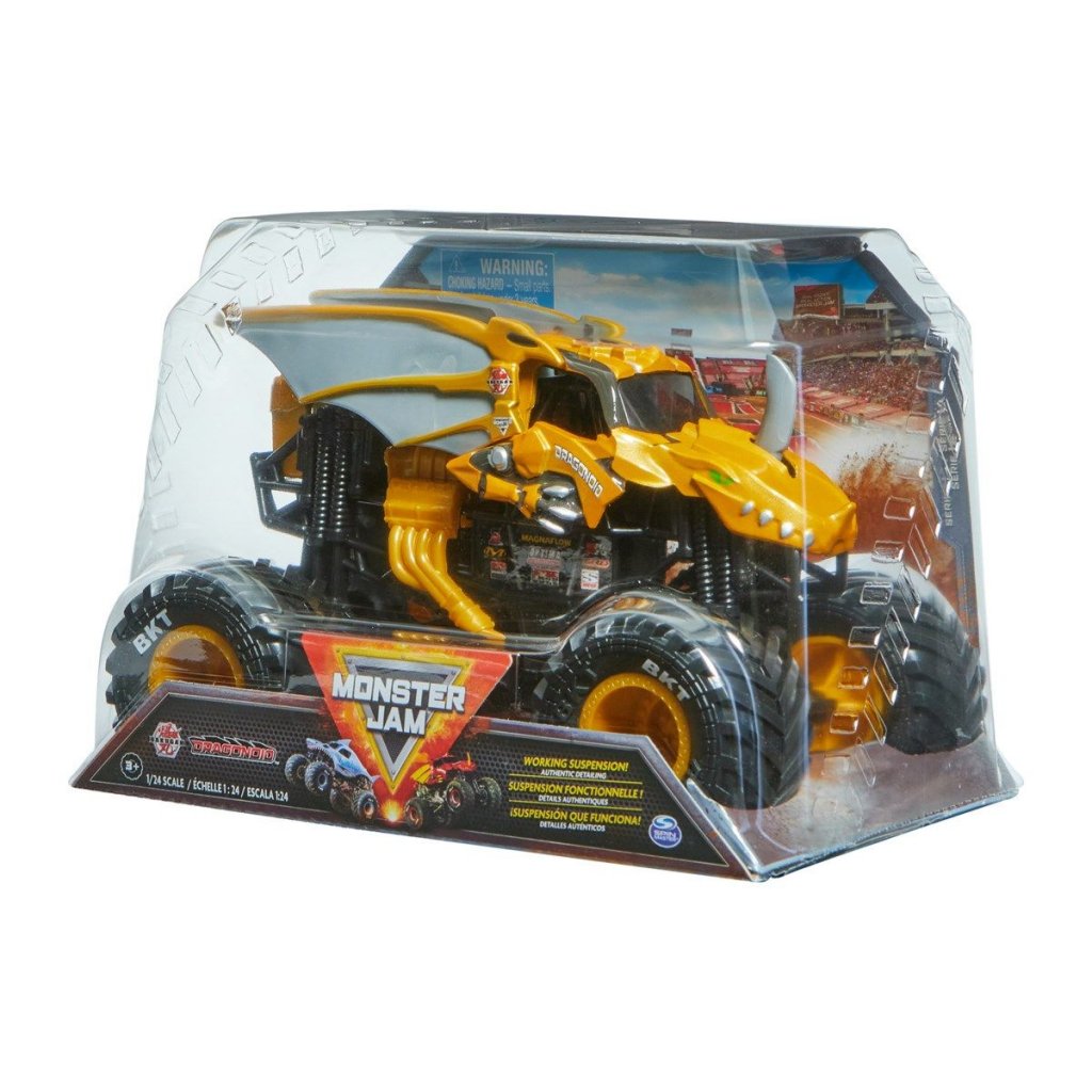 Monster Jam 1:24 Bakugan Dragonoid ajoneuvoa 20cm - Monster Jam ...