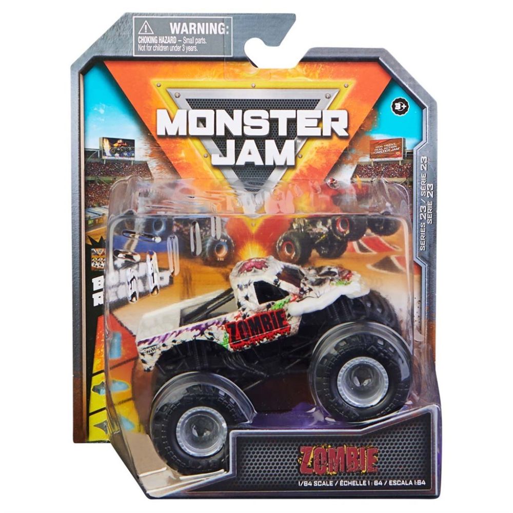 Monster Jam 1:64 Zombie-ajoneuvo 20cm - Monster Jam - TUOTEMERKIT ...