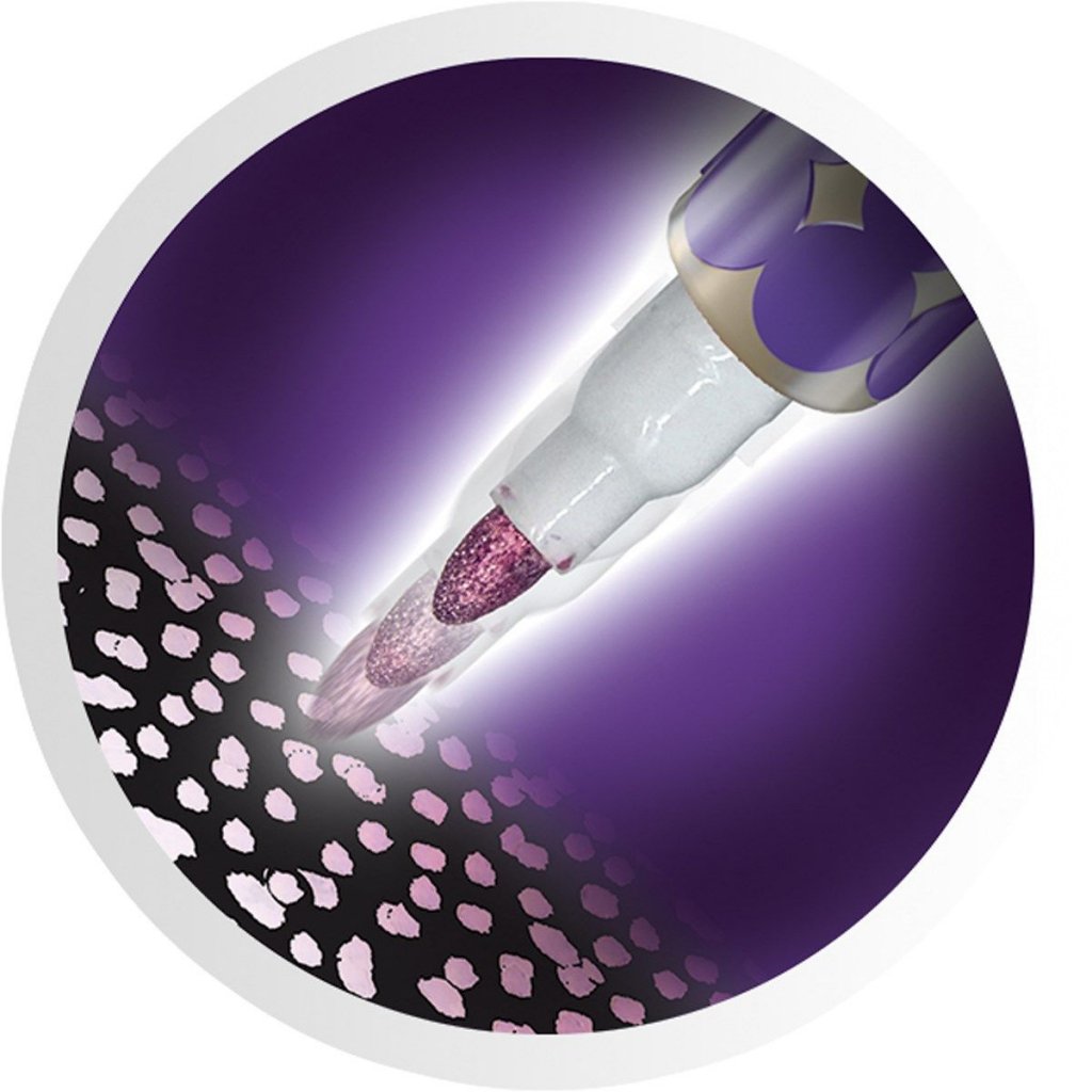 Pixelo Metallic glitter art -leikkisetti - Kynät, väriliidut & tussit ...