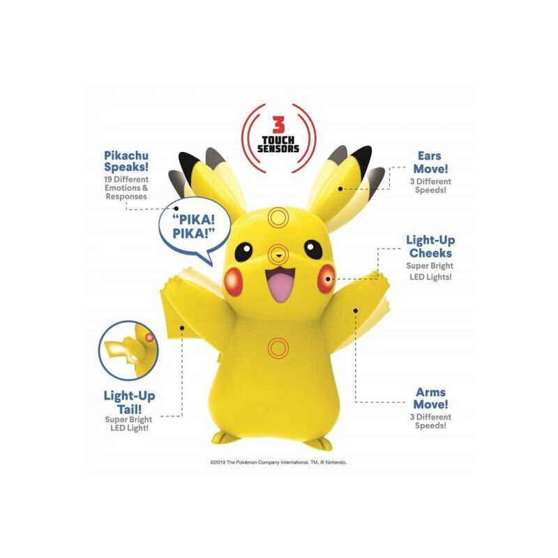 Pokémon, My Partner Pikachu, interaktiivinen figuuri - Interaktiiviset ...