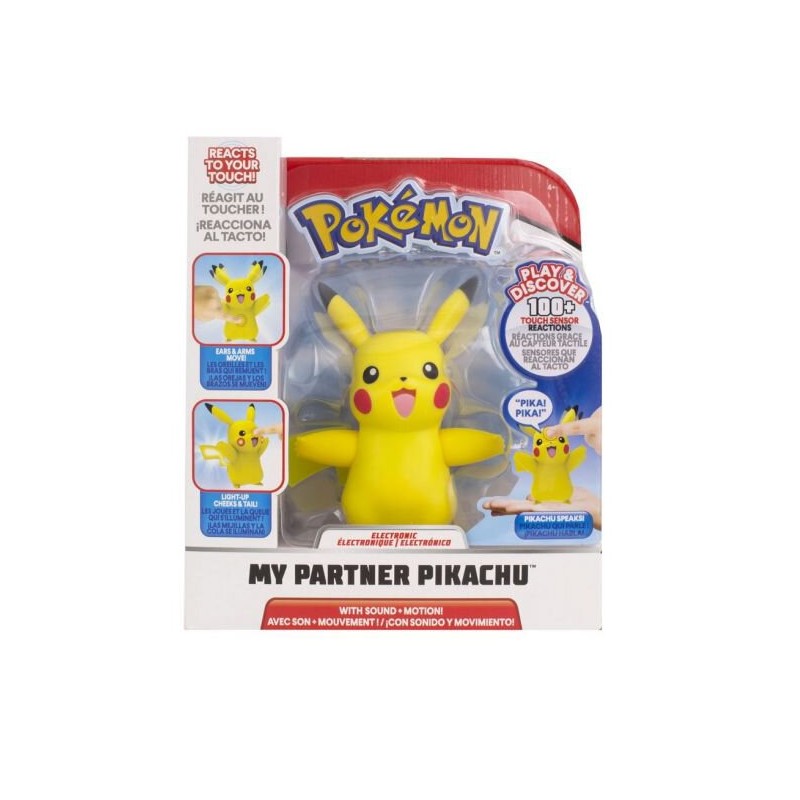 Pokémon, My Partner Pikachu, interaktiivinen figuuri - Interaktiiviset ...