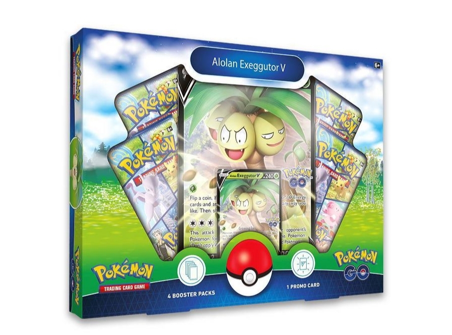Pokémon Go Alolan Exeggutor V Box Keräilykortit - Keräilykortit - LELUT ...