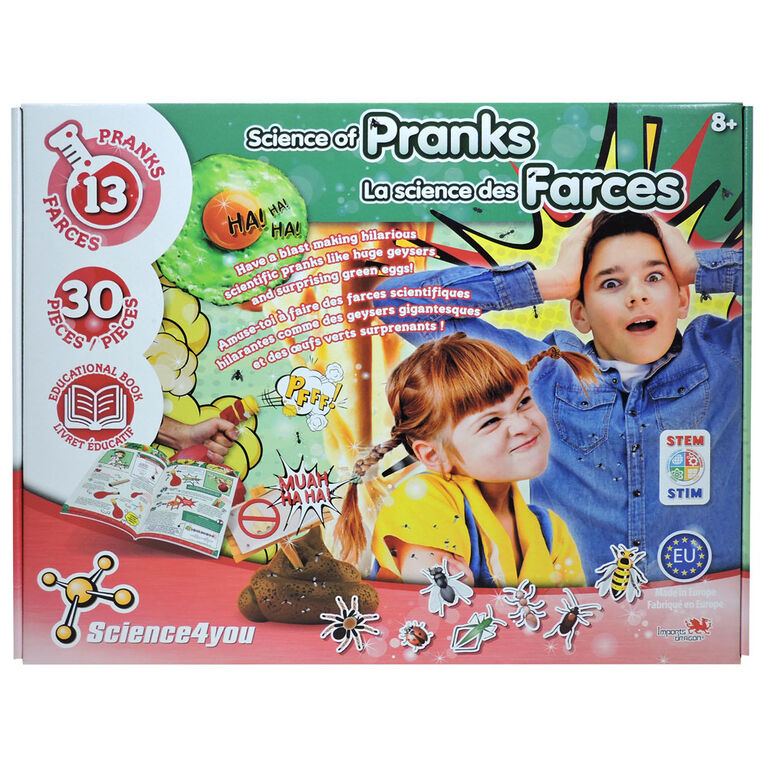 Science4you, Science of Pranks - Kokeilu - Kokeilu & tiede - LELUT ...