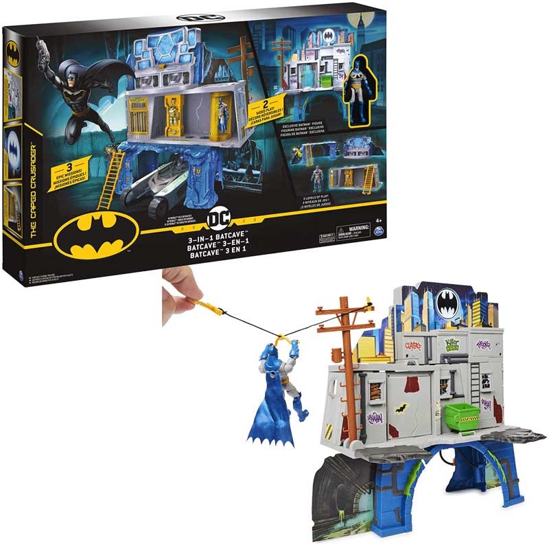 Batman 3 in 1 Batcave, Kotitehtävät - Supersankarit - Lelufiguurit ...