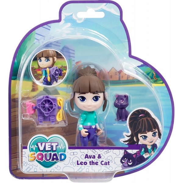 Vet Squad Ava & Leo the cat - Muut figuurit - Lelufiguurit & eläimet ...